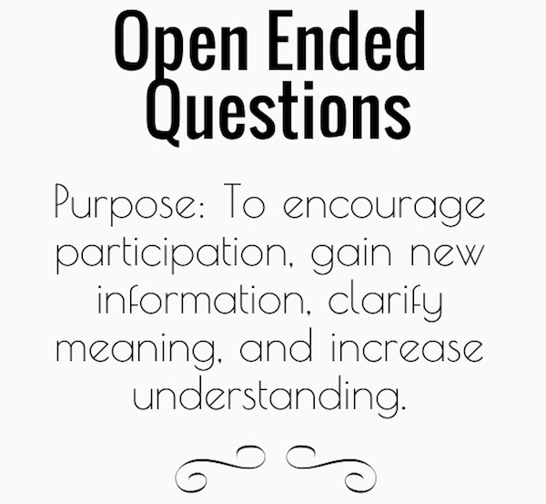 When to Choose Open or Close-Ended Questions